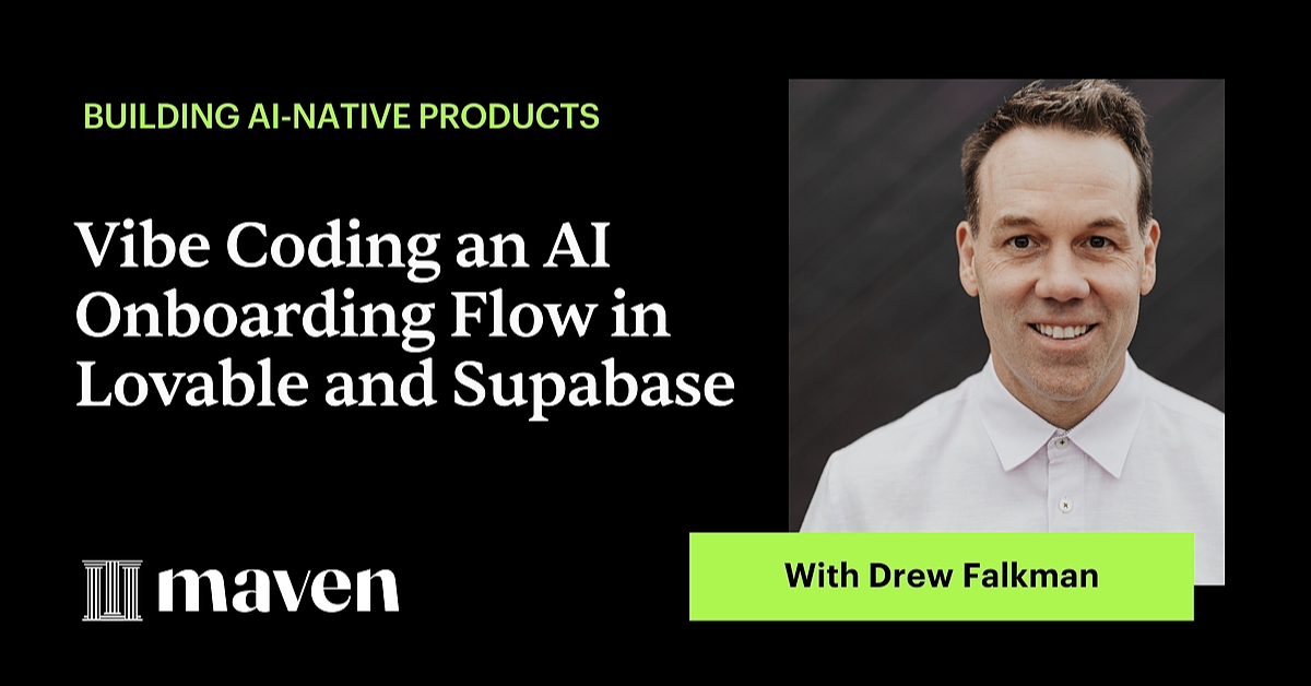 Vibe Coding an AI Onboarding Flow in Lovable and Supabase